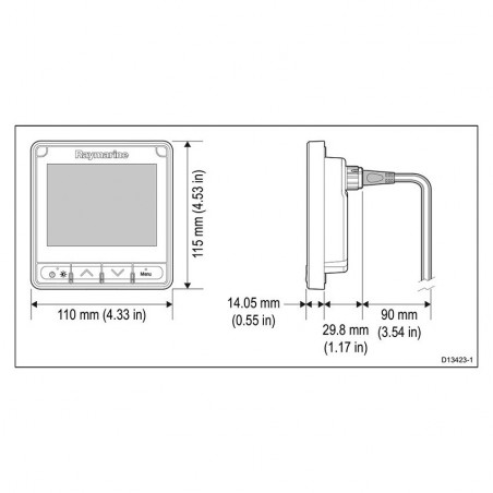 Raymarine i70s - DST800 - Veleta - iTC-5【Pack Viento 】- GPS Náutico